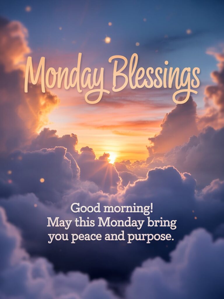 100+ Happy Monday Blessings to Share with Friends and Family - The ...